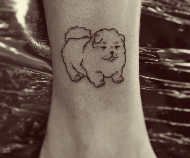 14 Best Chow Chow Tattoos That Show Your True Devotion | PetPress