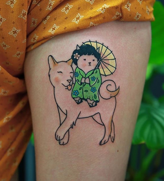 The 14 Funniest Shiba Inu Tattoo Ideas - PetPress