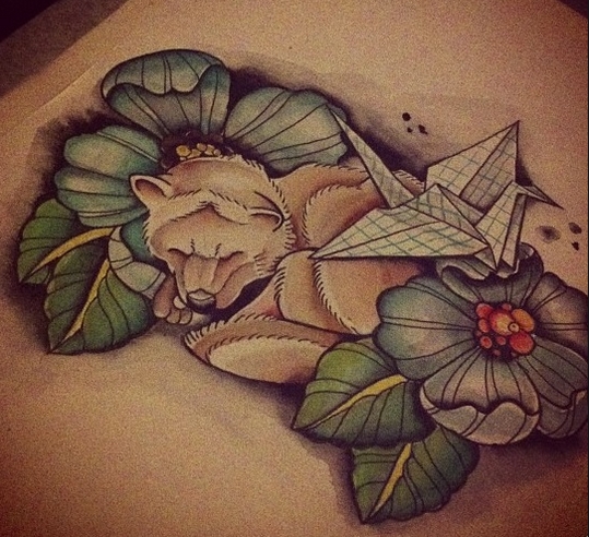 14 Amazing Akita Inu Tattoo Designs | PetPress