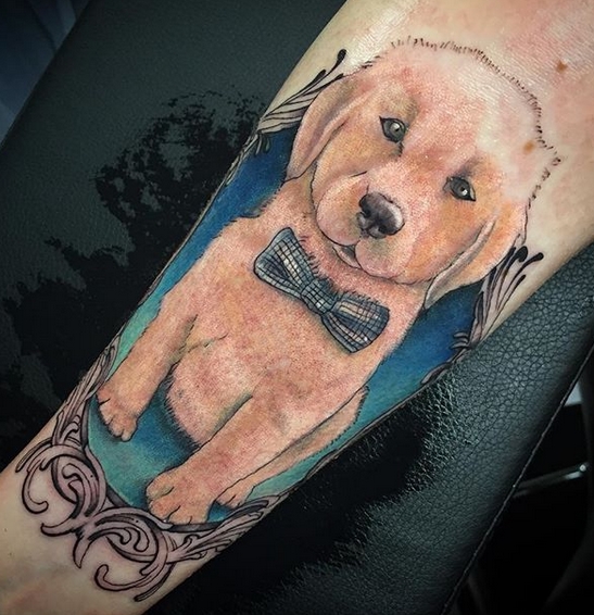14 Gorgeous Dog Tattoo Ideas For True Labrador Retriever Lovers | Page ...