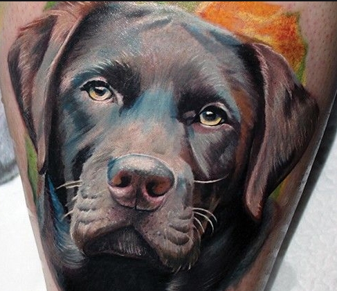 The 14 Most Realistic Labrador Retriever Tattoos Ever - Page 3 of 3 ...