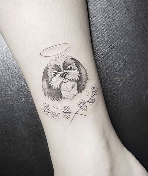 The 14 Cutest Dog Tattoos For Shih Tzu Lovers | Page 2 of 3 | PetPress
