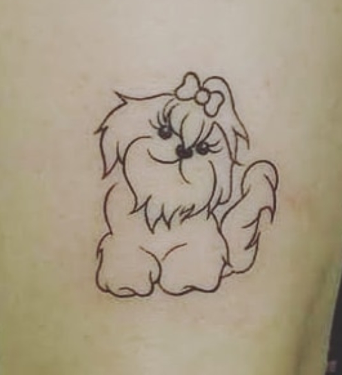 The 14 Coolest Shih Tzu Tattoo Designs In The World | Page 2 of 3 ...