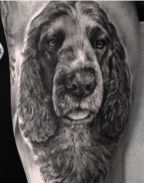 14 Amazing Dog Tattoos For Cocker Spaniel Lovers | Page 3 of 3 | PetPress