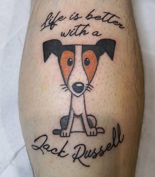 The 15 Best Jack Russell Terrier Tattoo Ideas | Page 3 of 3 | PetPress