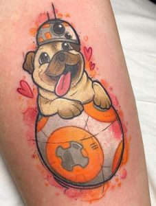 16 Awesome Pug Tattoos | PetPress