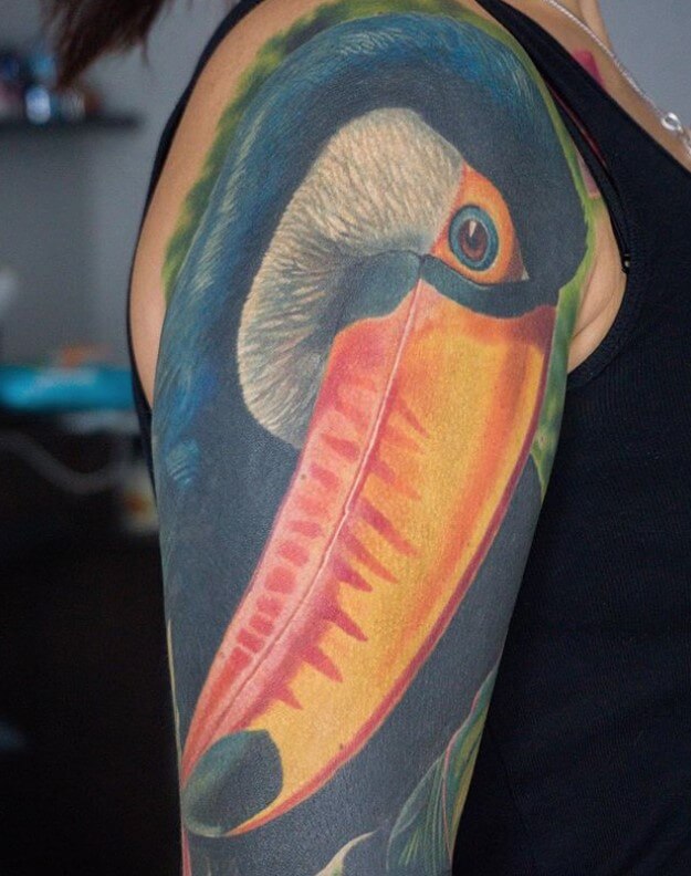 60 Coolest Toucan Tattoo Designs | PetPress