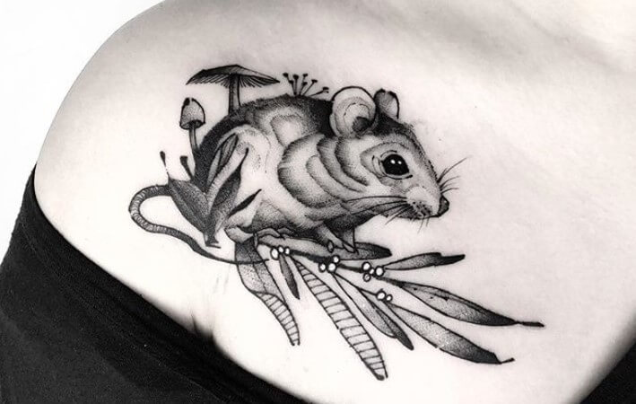 50+ Coolest Mouse Tattoo Ideas | PetPress
