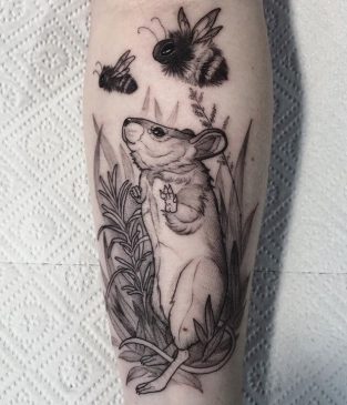 50+ Coolest Mouse Tattoo Ideas | PetPress