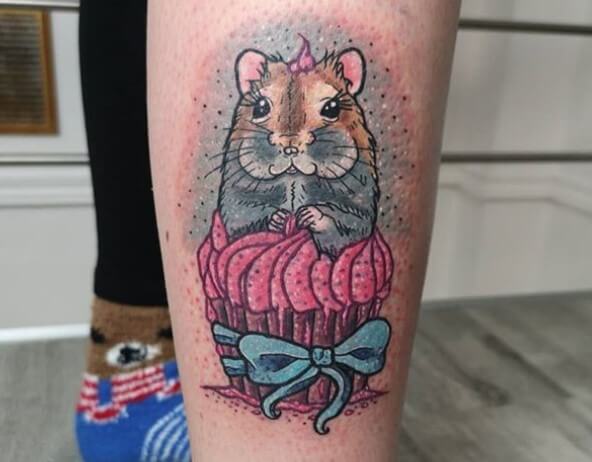 60 Best Hamster, Guinea Pig, and Gerbil Tattoo Designs | PetPress