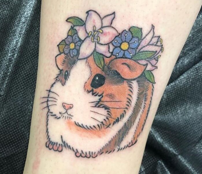 60 Best Hamster, Guinea Pig, and Gerbil Tattoo Designs | PetPress