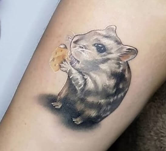 60 Best Hamster, Guinea Pig, and Gerbil Tattoo Designs | PetPress