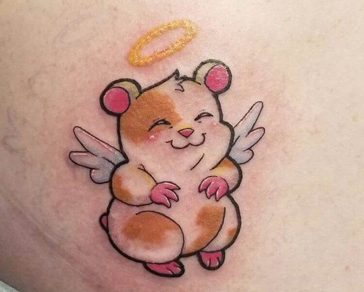 60 Best Hamster, Guinea Pig, and Gerbil Tattoo Designs | PetPress