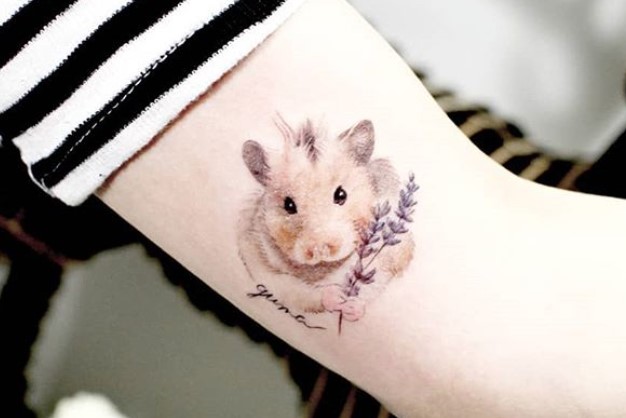60 Best Hamster, Guinea Pig, and Gerbil Tattoo Designs | PetPress