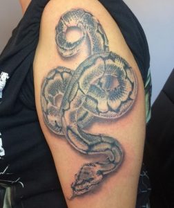 33 Coolest Python Tattoo Designs | PetPress