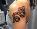 33 Coolest Python Tattoo Designs | PetPress