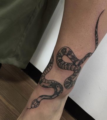33 Coolest Python Tattoo Designs - PetPress