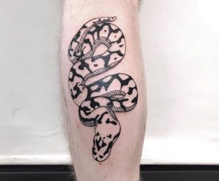 33 Coolest Python Tattoo Designs - PetPress