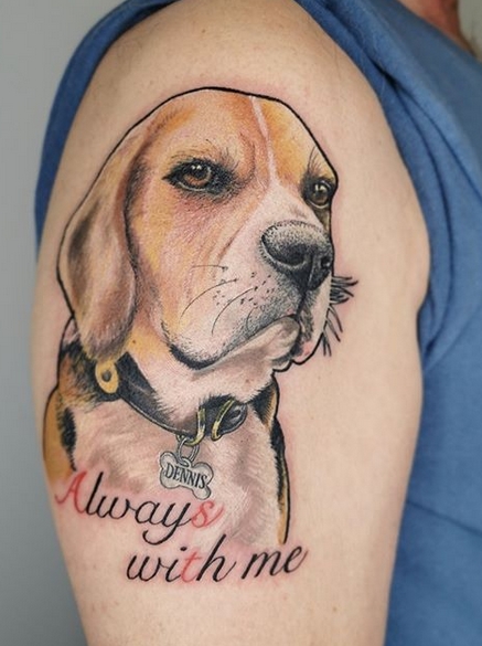 14 Stunning Beagle Tattoo Design Ideas - PetPress