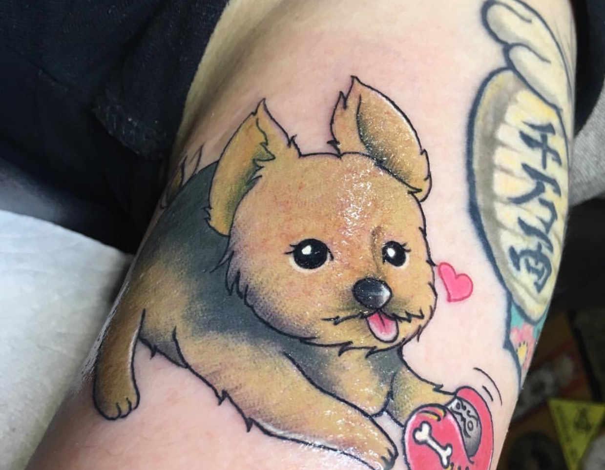 15 Creative Tattoo Ideas For Yorkshire Terriers | Page 3 of 3 | PetPress