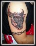 28 Bull Head Tattoo Ideas For Men & Women | PetPress