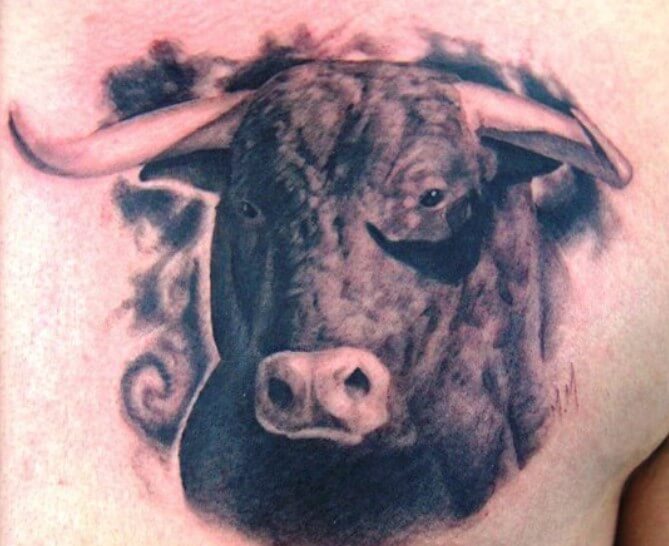28 Bull Head Tattoo Ideas For Men & Women | PetPress