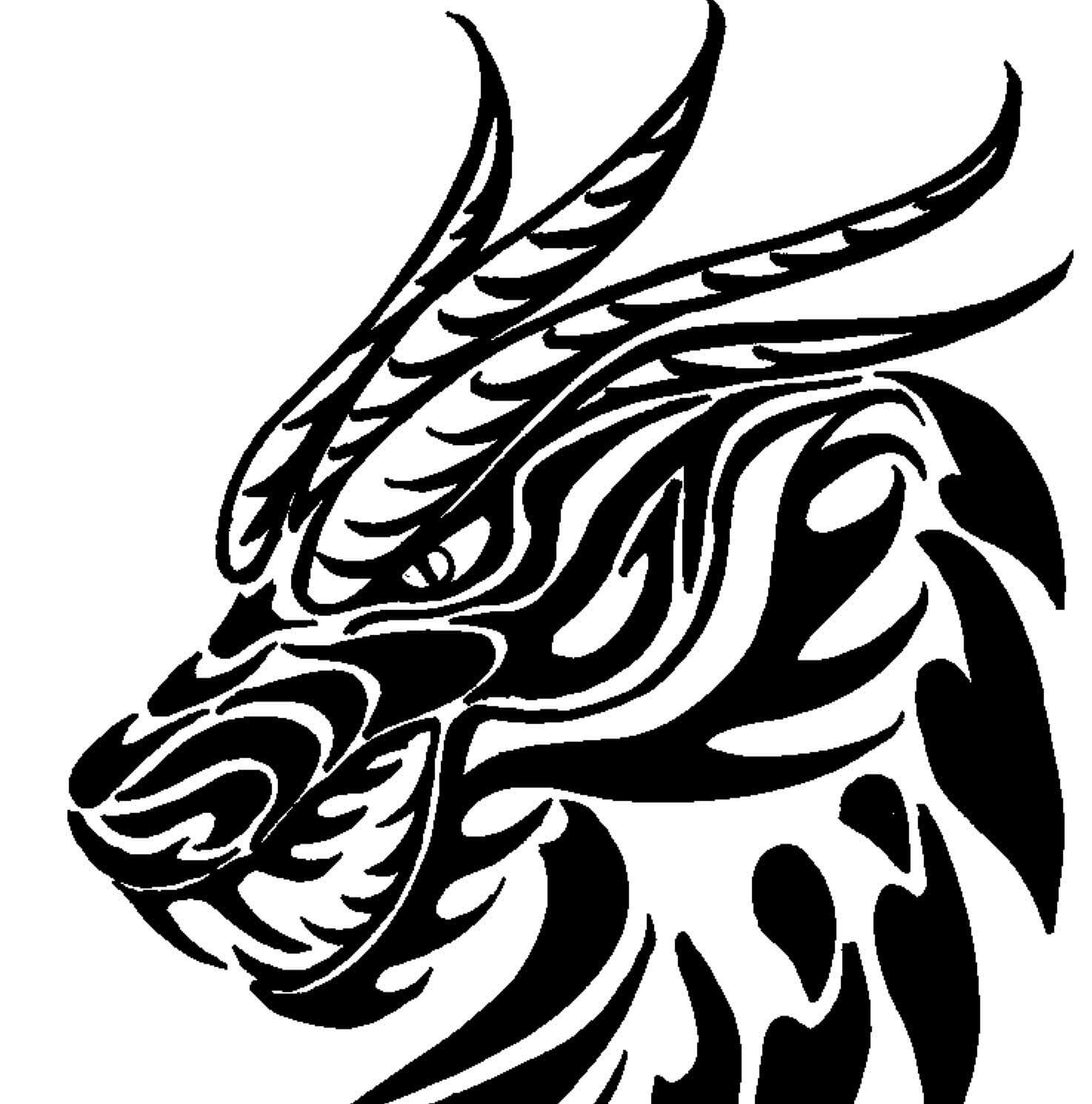 45+ Breathtaking Dragon Head Tattoo Designs & Ideas
