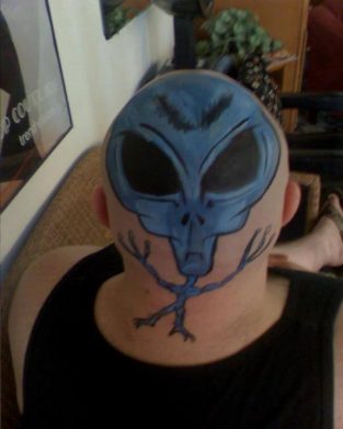 19 of the Best Alien Head Tattoos Ever - PetPress