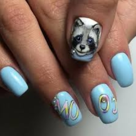 16 Trendy Raccoon Nail Arts | PetPress
