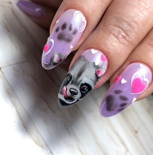 14 Awesome Raccoon Manicure Designs 2020 | PetPress