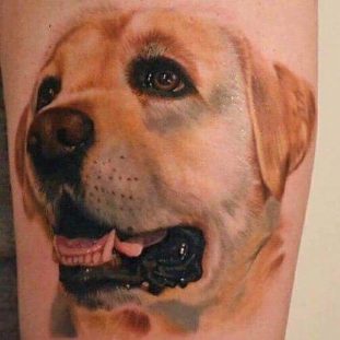 29 Labrador Retriever Tattoo Ideas and Designs – For Men And Women ...
