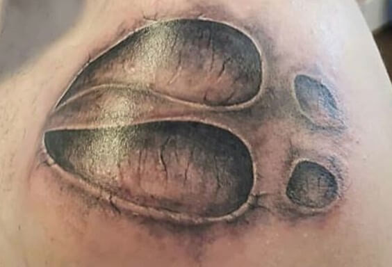 10+ Deer Track Tattoos Ideas | PetPress