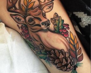35+ Best Stag Tattoo Designs, Ideas, and Meanings