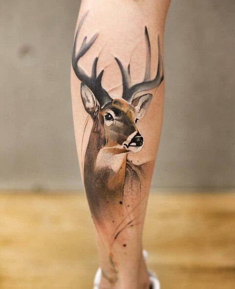 35+ Best Stag Tattoo Designs, Ideas, and Meanings