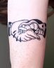 15+ Handshake Tattoo Designs: The Hand That Bites Tattoo - PetPress