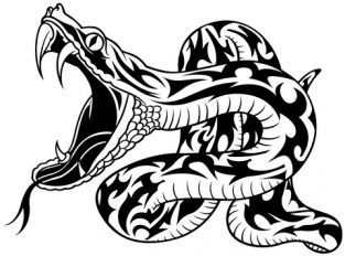 14 Aztec Snake Tattoo Designs - PetPress