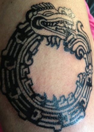 14 Aztec Snake Tattoo Designs - PetPress
