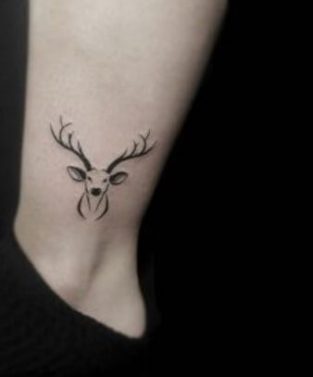 45+ Cute, Inspiring & Beautiful Deer Tattoo Designs - PetPress