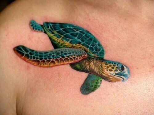 80+ Realistic Sea Turtle Tattoo Designs, Ideas & Meanings