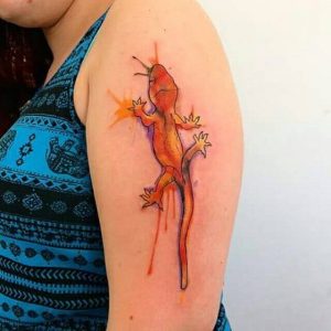 27 Gecko Tattoo Designs & Ideas - PetPress