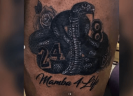 10+ Best Black Mamba Snake Tattoo Designs & Meanings - PetPress