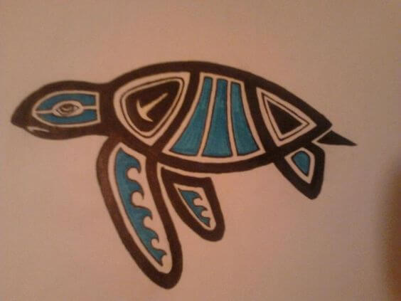 15+ Native American Turtle Tattoo Ideas | PetPress