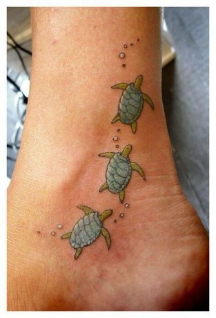 15+ Colorful Turtle Tattoo Designs - Page 3 of 3 - PetPress