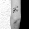 25+ Minimalist Turtle Tattoo Designs That Will Inspire You To Get Inked ...