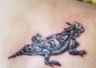 10+ Best Horned Lizard Tattoo Designs - PetPress