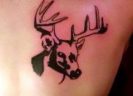 Top 15+ Deer Tattoo Ideas - Back Tattoo Designs - PetPress