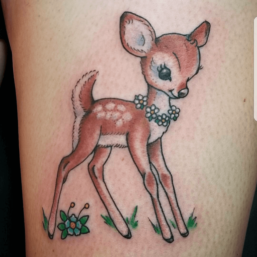 15+ Best Baby Deer Tattoo Ideas and Designs | PetPress