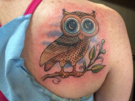 10+ Athena Owl Tattoo Designs and Ideas | PetPress