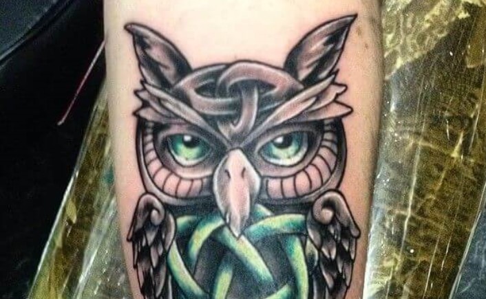 15+ Best Celtic Owl Tattoo Designs - PetPress