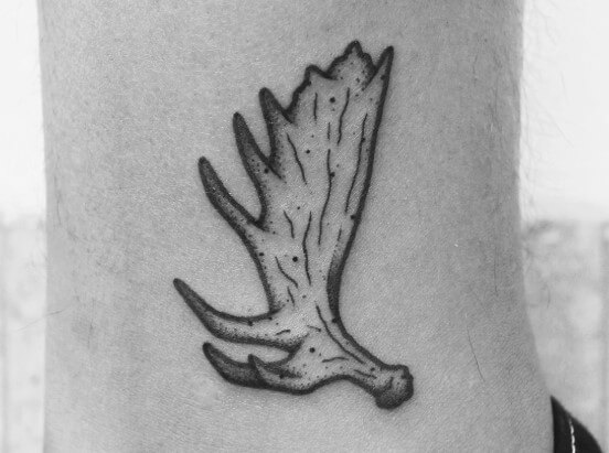 10+ Moose Antler Tattoo Designs | PetPress